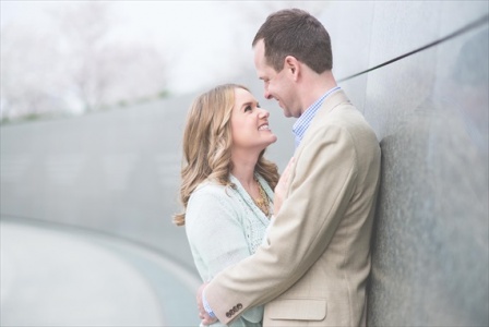 Cherry Blossom Wedding Engagement Inspiration