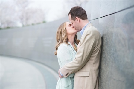 Cherry Blossom Wedding Engagement Inspiration