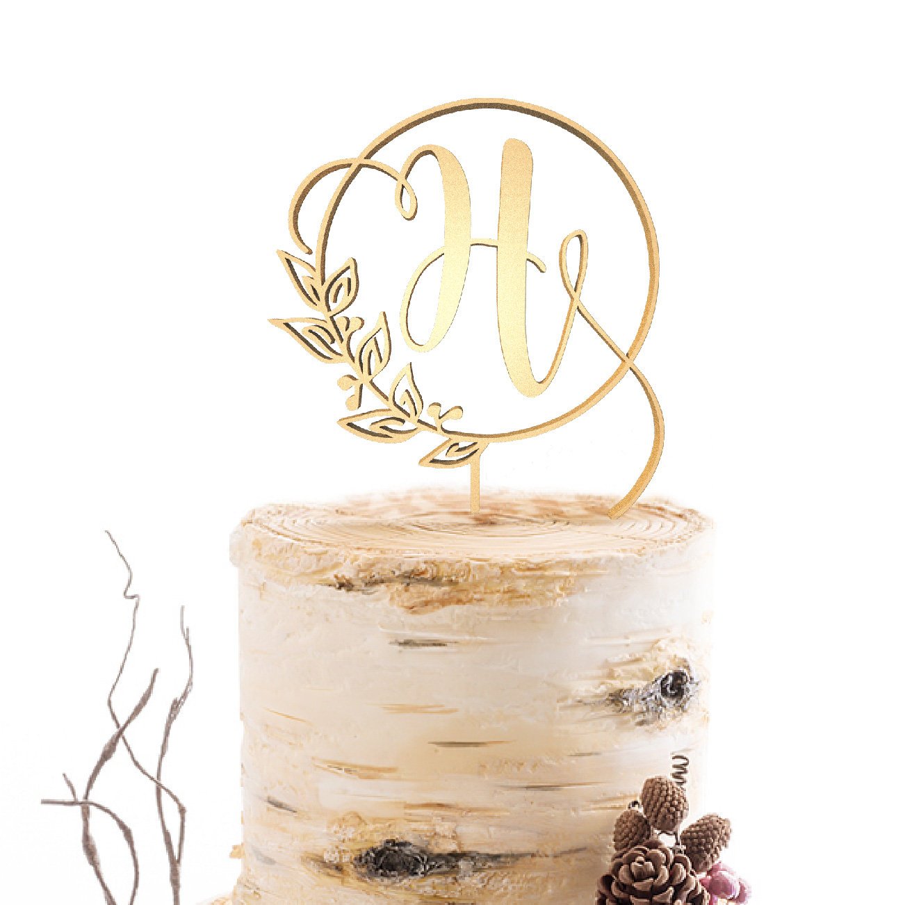 20 Best Rustic Wedding Cake Toppers (PHOTOS) | Emmaline Bride