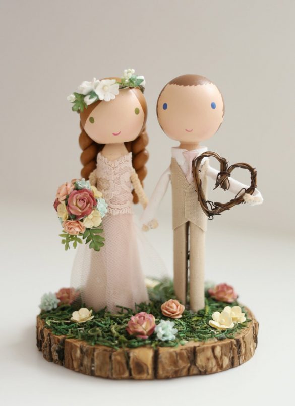 20 Best Rustic Wedding Cake Toppers (PHOTOS) | Emmaline Bride