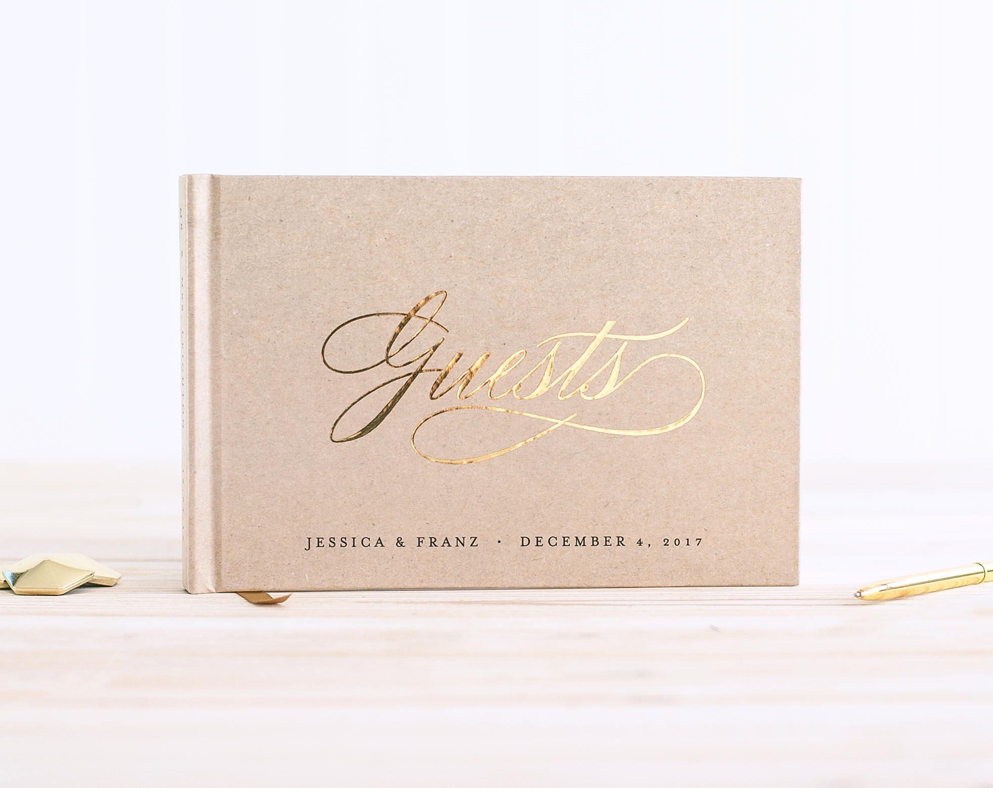 3 Unique Guest Books: Envelope Guest Book, Hardcover + "Love Song"