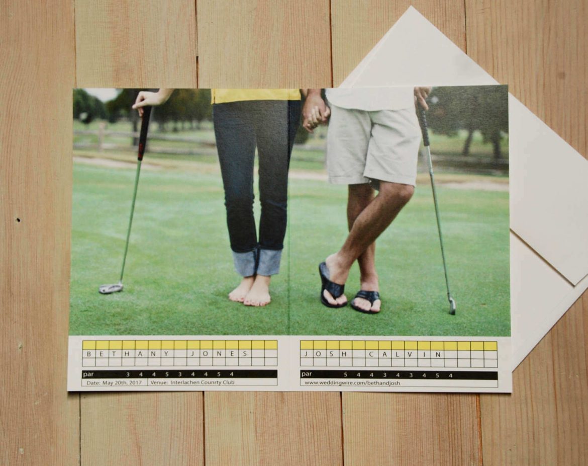 How to Plan a Golf Themed Wedding: "Fore-Ever" | Emmaline Bride