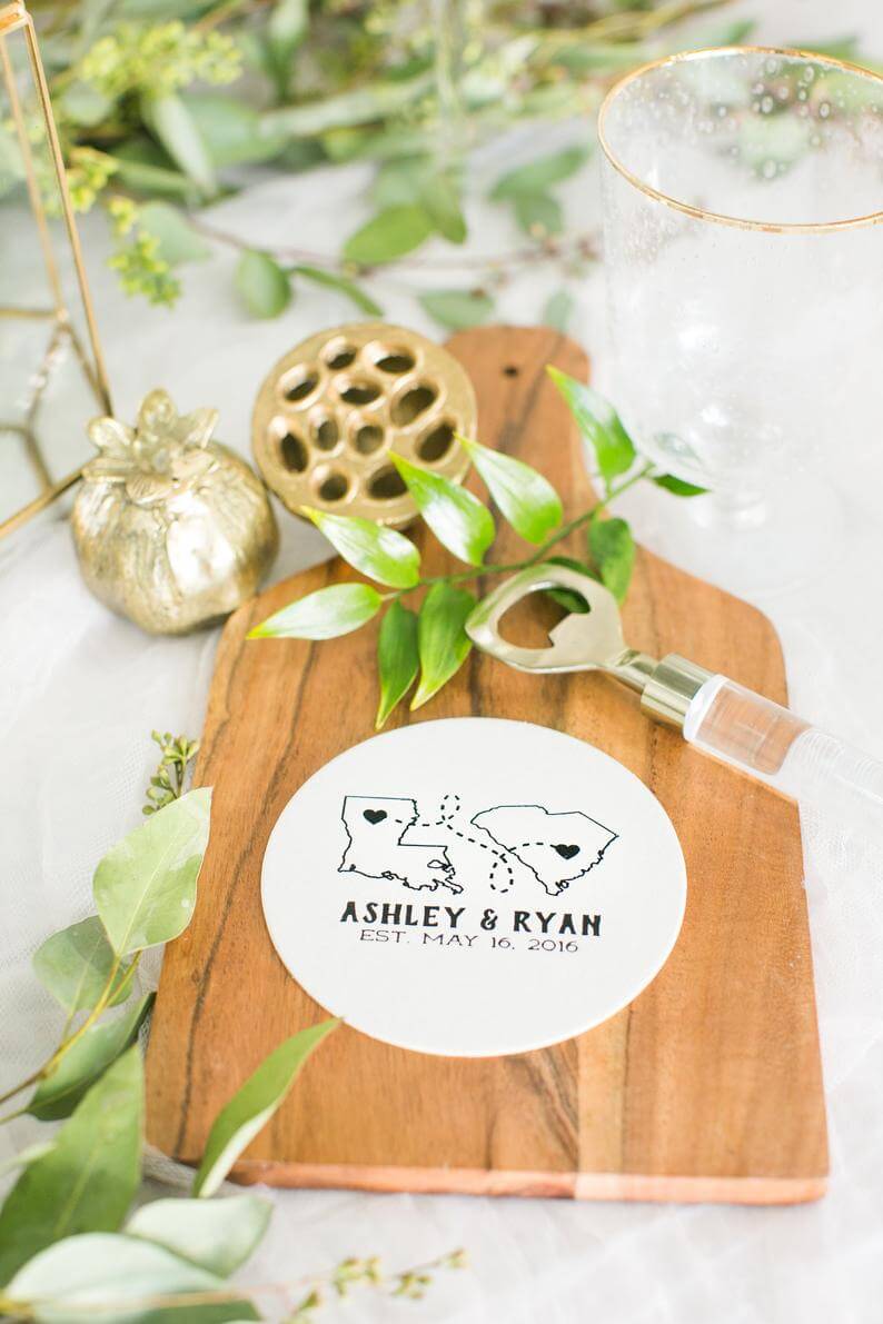 Wedding Coaster Favors: Where to Buy Cheap Coasters for Your Wedding