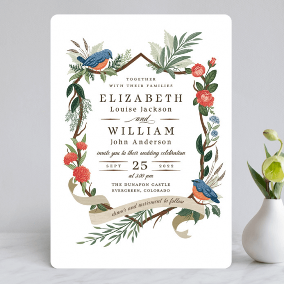 Bird Themed Wedding - Handmade Wedding | Emmaline Bride