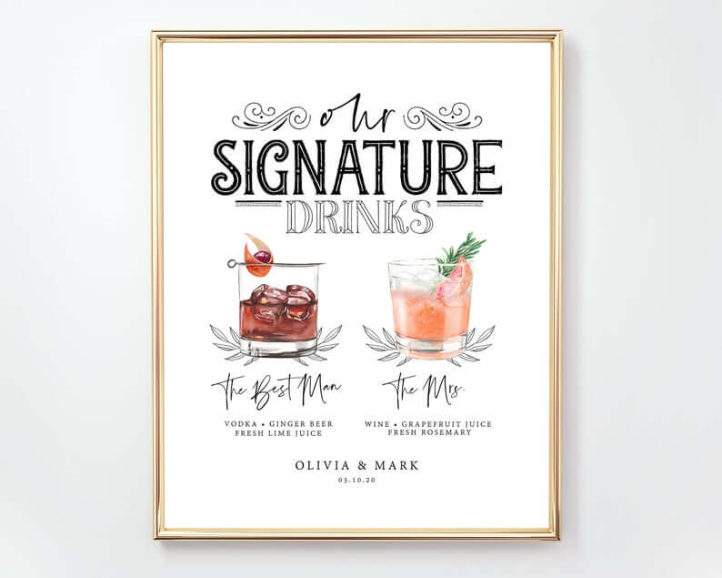 The Best Wedding Drink Accessories for Receptions | Emmaline Bride