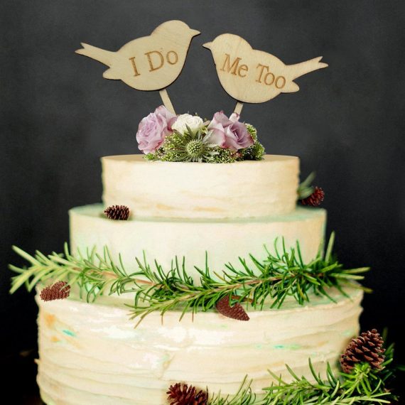 50 Unique Love Bird Cake Toppers for Your Wedding | Emmaline Bride