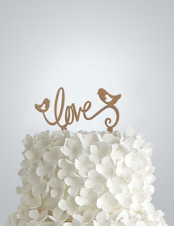 50 Unique Love Bird Cake Toppers for Your Wedding | Emmaline Bride
