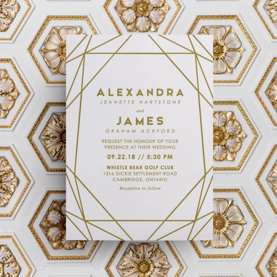 Geometric Wedding Details: 9 Geo-Inspired Decorations for Weddings