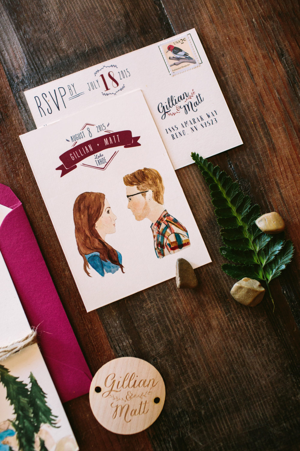 7 Amazing Rustic Wedding Invitations Etsy Finds | Emmaline Bride