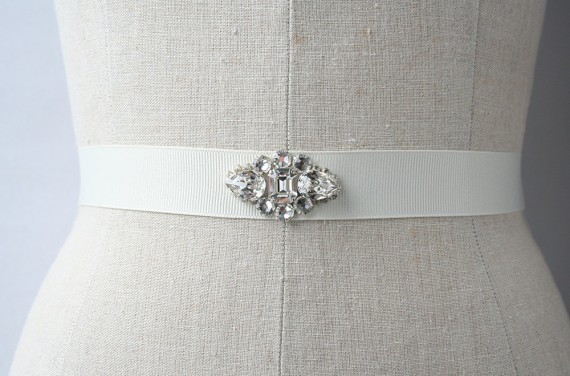 12 Beautiful Bridal Sashes to Complete Your Dress