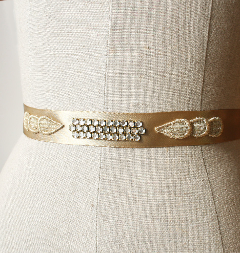 12 Beautiful Bridal Sashes to Complete Your Dress