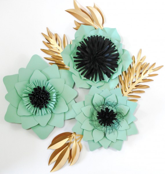 These Paper Flower Backdrops are Beautiful for Weddings