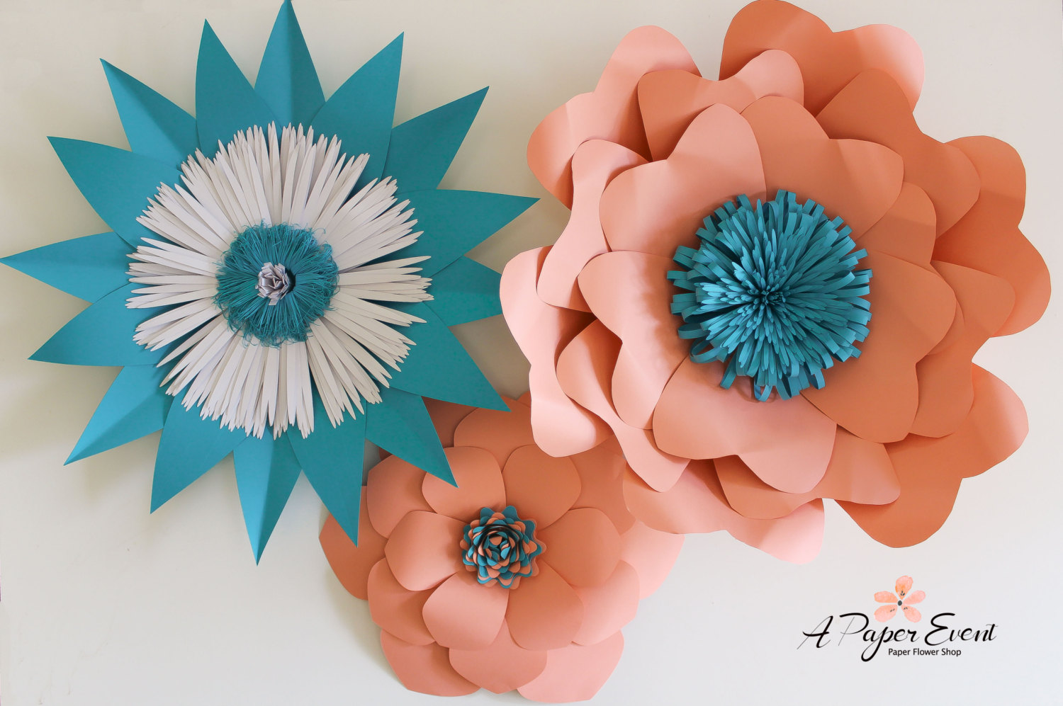 These Paper Flower Backdrops are Beautiful for Weddings