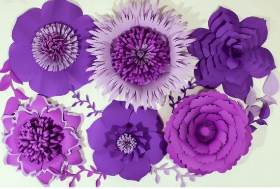 These Paper Flower Backdrops Are Beautiful For Weddings