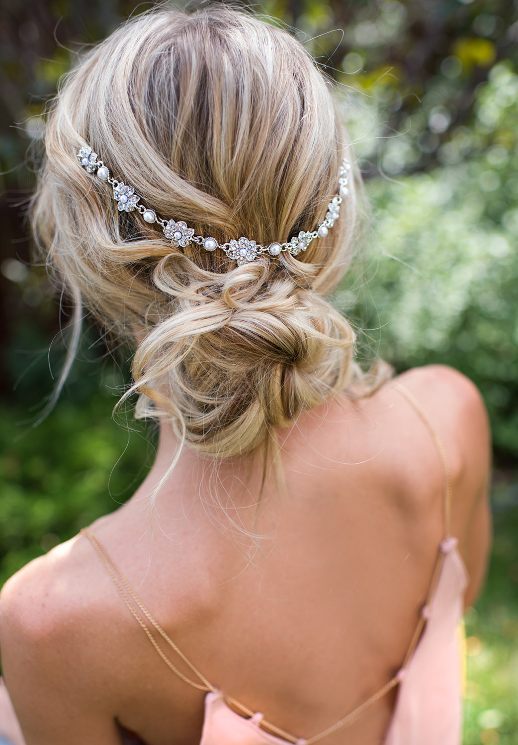 Wedding Hair Chain - Boho/Vintage Inspired | Emmaline Bride