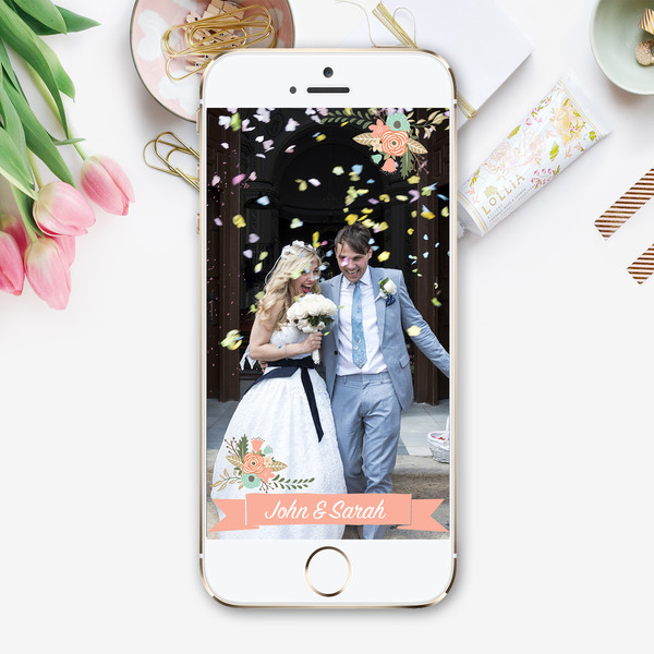 Where to Get Custom Snapchat Filters for Weddings