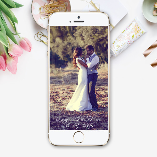 Where to Get Custom Snapchat Filters for Weddings