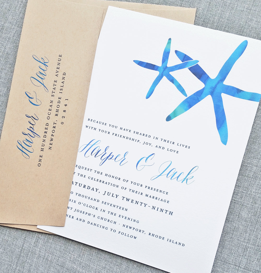 Beach Wedding Invitations / Ideas? - Ask Emmaline