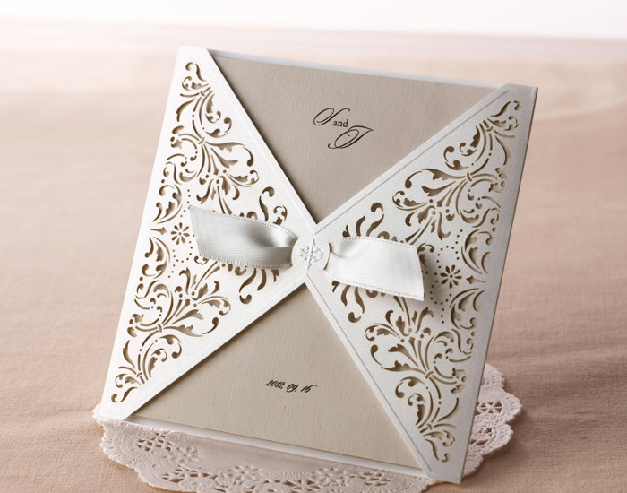 Lace Invitations on Etsy Are Totally Amazing | Emmaline Bride