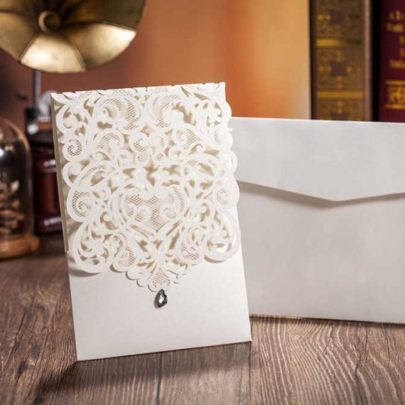 Lace Invitations on Etsy Are Totally Amazing | Emmaline Bride