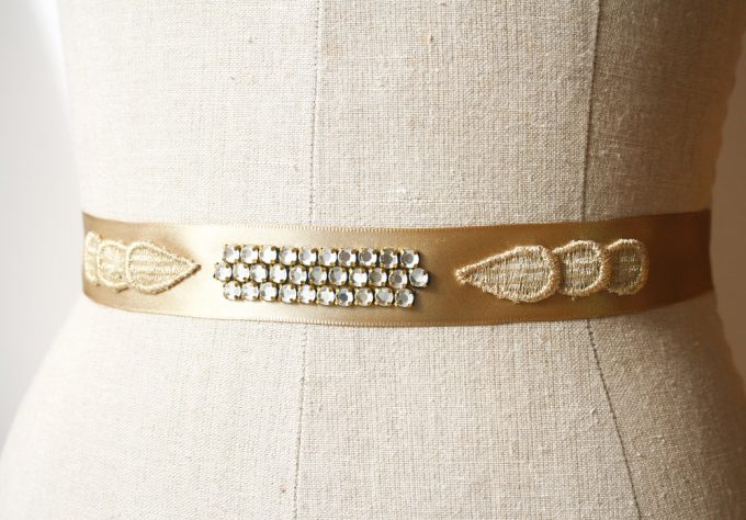 Elegant Bridal Sashes for Weddings by Laura Stark | Emmaline Bride