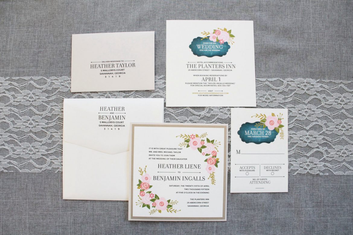 Square Wedding Invitations: What Size, Postage, Styles to Know