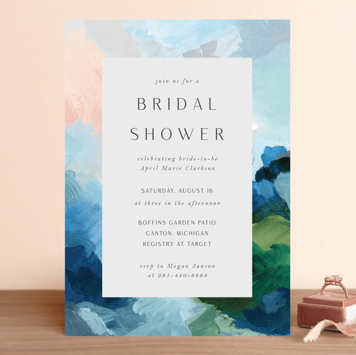 Bridal Shower Invitation Wording Examples | Emmaline Bride