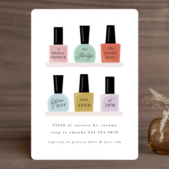 Bridal Shower Invitation Wording Examples | Emmaline Bride