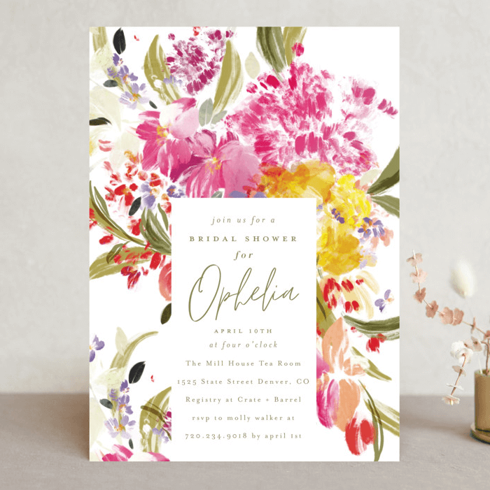 Bridal Shower Invitation Wording Examples | Emmaline Bride