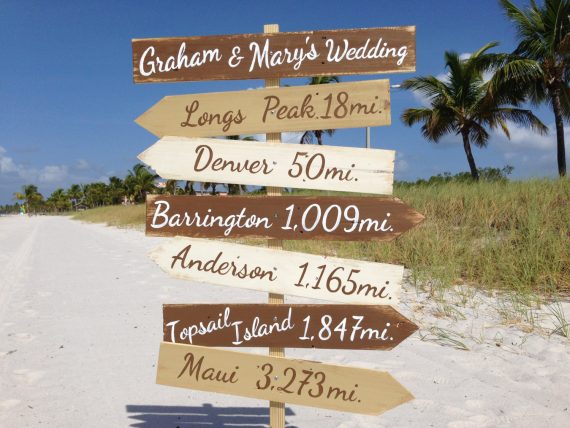 Directional Signs for Weddings to Customize Your Space | Emmaline Bride
