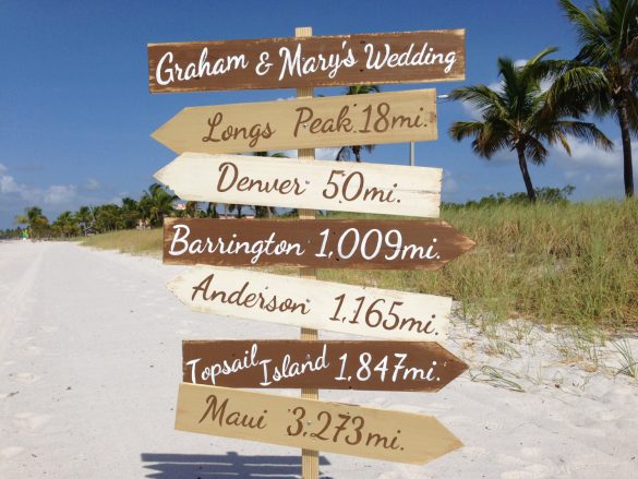 Directional Signs for Weddings to Customize Your Space | Emmaline Bride