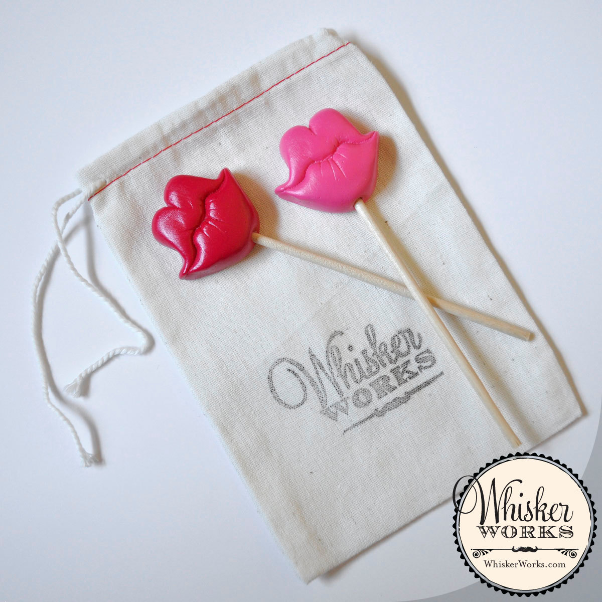 Wedding Photo Props on a Stick: Whisker Works | Emmaline Bride