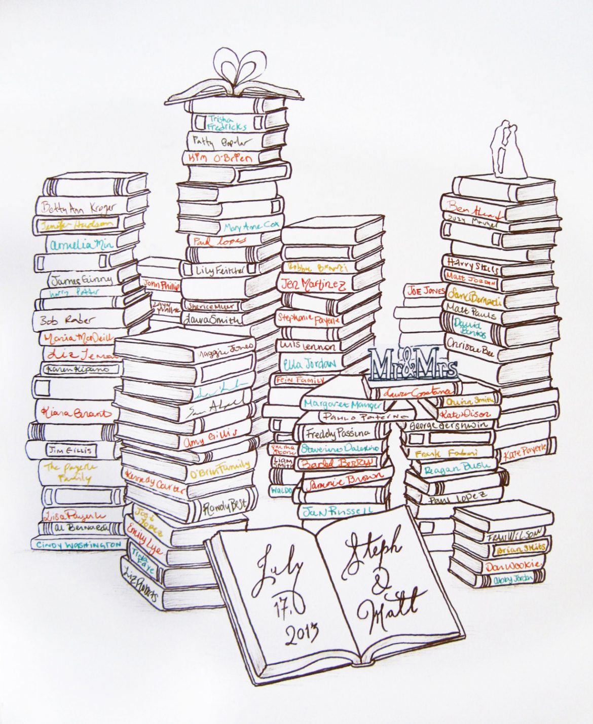 50 Best Book Themed Wedding Ideas | Emmaline Bride