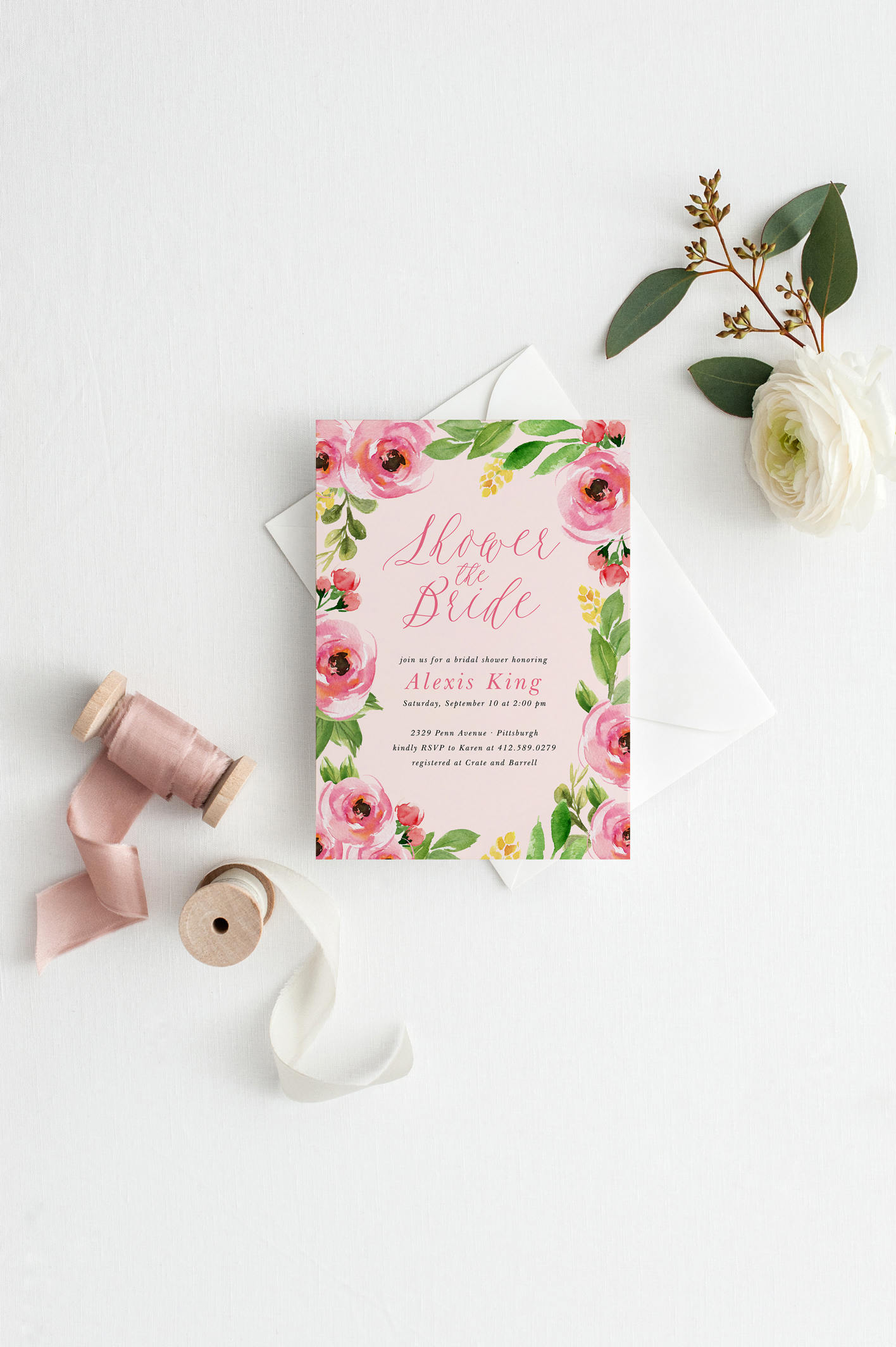 Printable Bridal Shower Invitations That'll Make Your Life So Much Easier