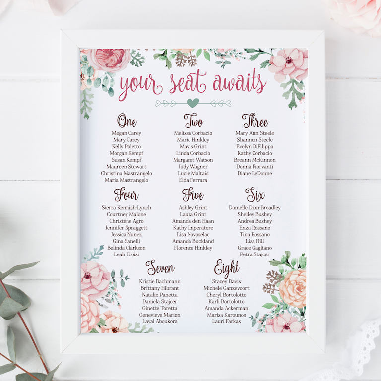 Are wedding seating charts necessary? | Emmaline Bride Wedding Blog