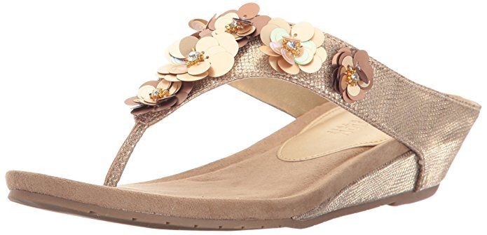 30 Best Gold Wedding Wedges: Low Heel, High Heel Wedges + Sandals