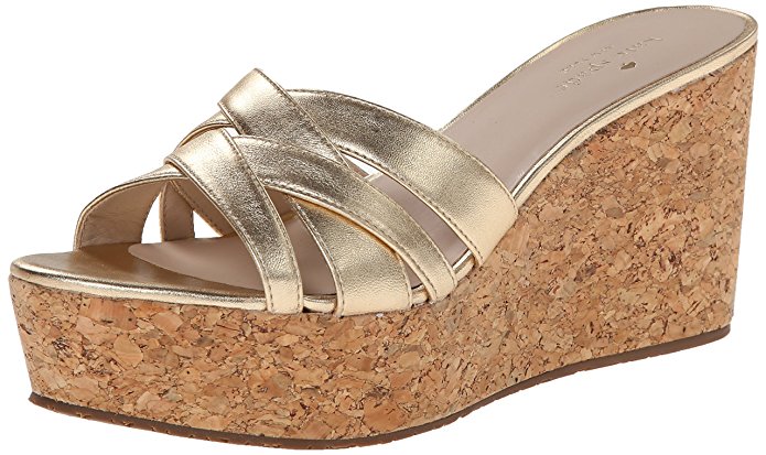 30 Best Gold Wedding Wedges: Low Heel, High Heel Wedges + Sandals