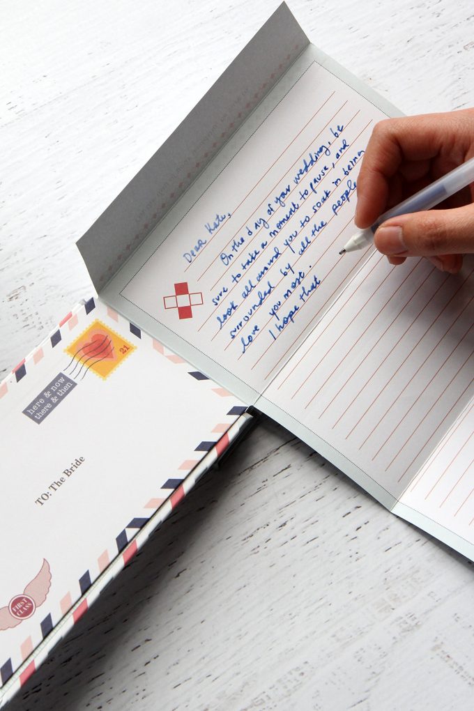 Letters to the Bride: How to Make a Letters to the Bride Book - Wedding