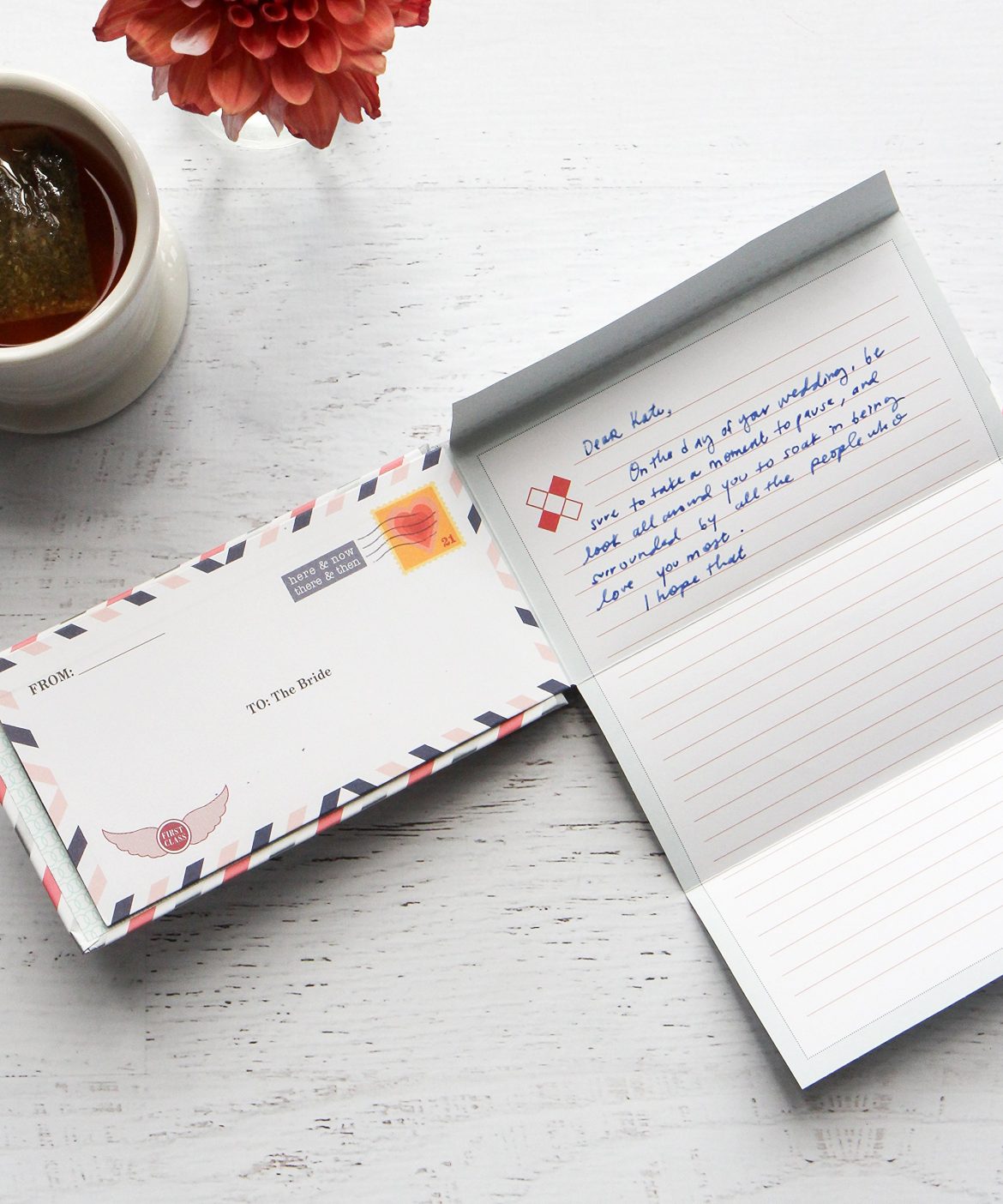 Letters to the Bride: How to Make a Letters to the Bride Book - Wedding
