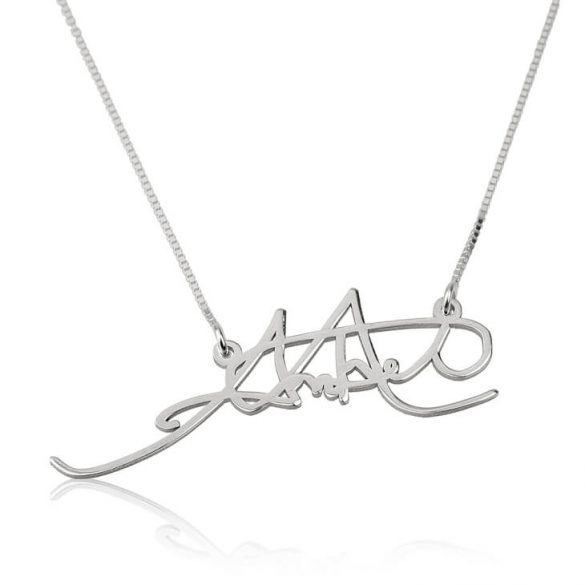 How to Make a Signature Necklace from your Actual Handwriting