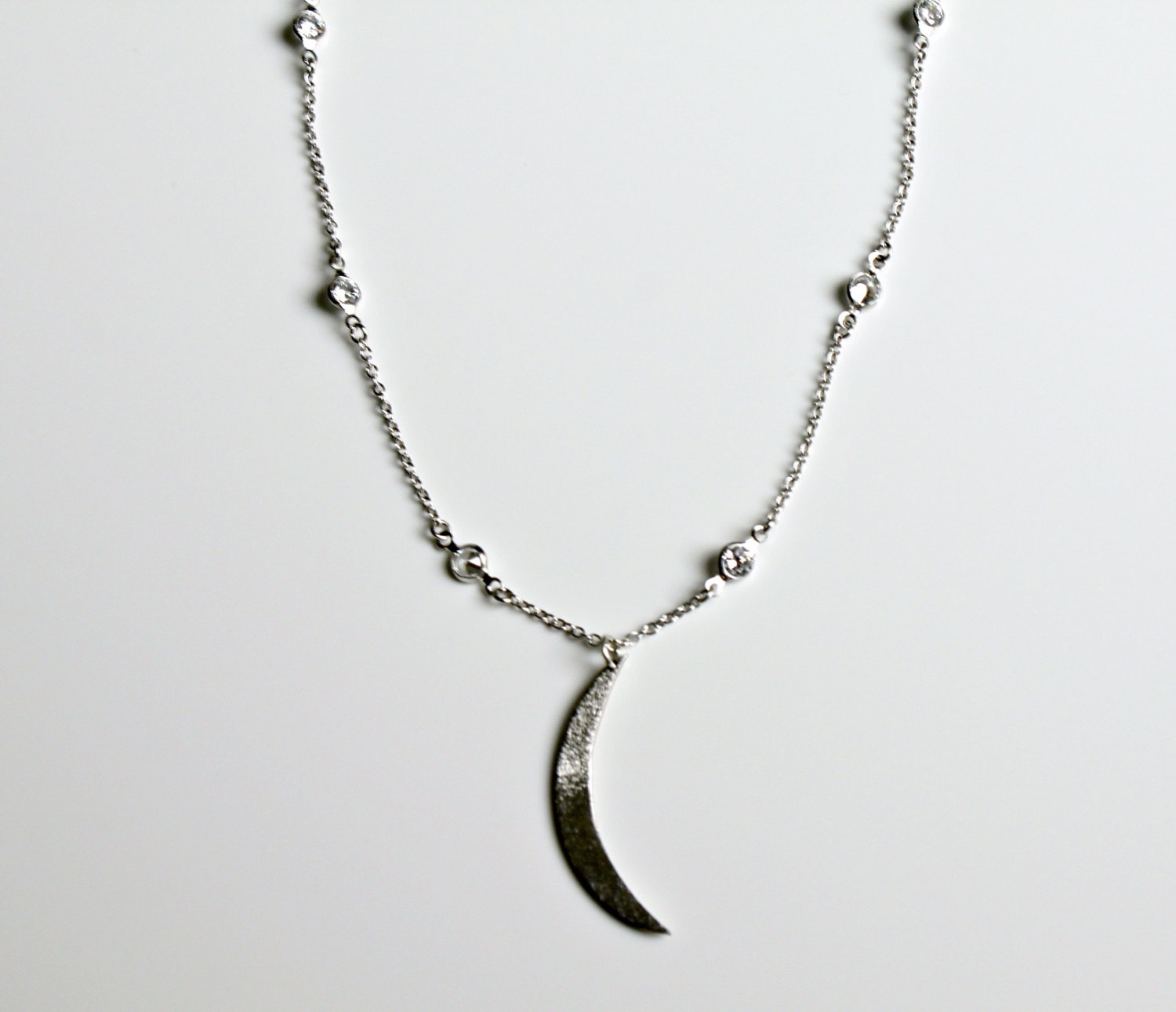 Moon Necklace: Love You To The Moon and Back | Emmaline Bride