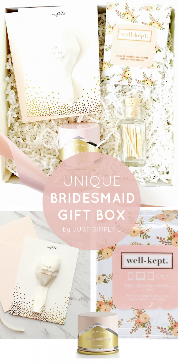 3 Unique Gift Boxes for Bridesmaids - Just Simply L | Emmaline Bride®