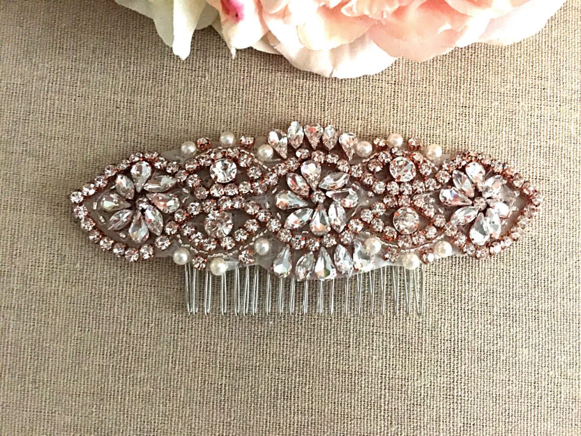 50 Best Bridal Hair Combs on Etsy for Weddings | Emmaline Bride®