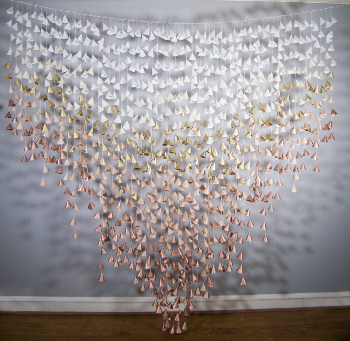 40 Creative Paper Garland Ideas for Weddings | Emmaline Bride Wedding Blog