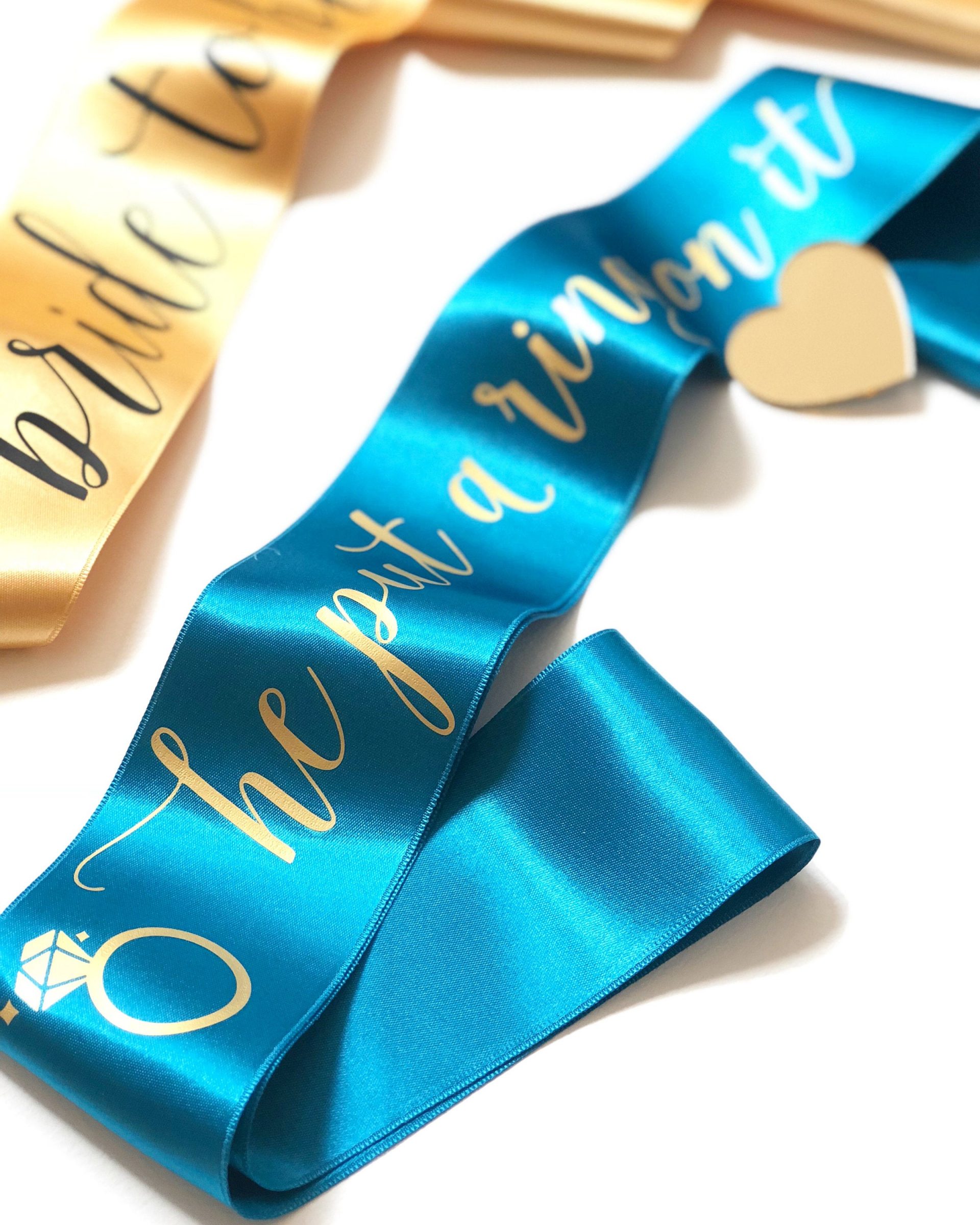 31 Unique (+ Fun!) Bride to Be Sash Ideas - Bachelorette | Emmaline Bride