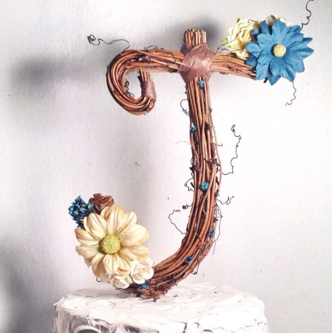 Twig Cake Toppers from A to Z | Emmaline Bride®