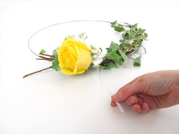 DIY Floral Hoop Tutorial: Make your own floral decor for boho weddings