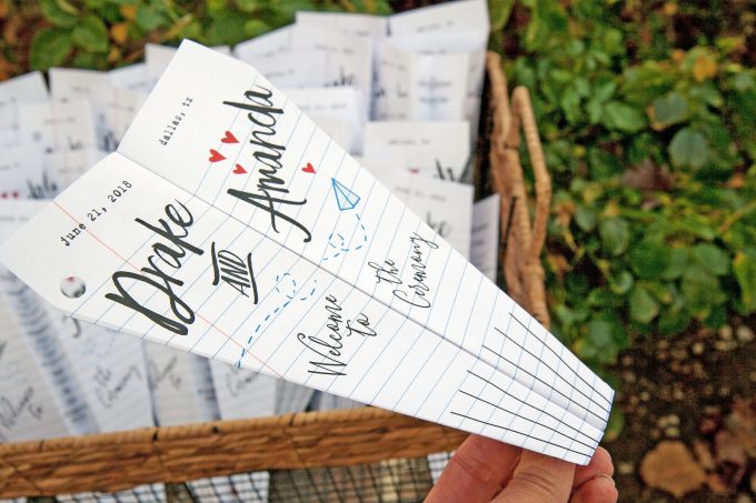 50 Most Unique Programs for Weddings (PHOTOS) | Emmaline Bride