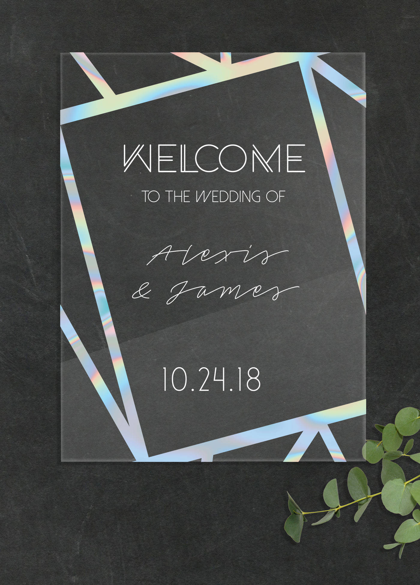 Clear Wedding Sign: Beautiful Decoration for Your Ceremony + Reception