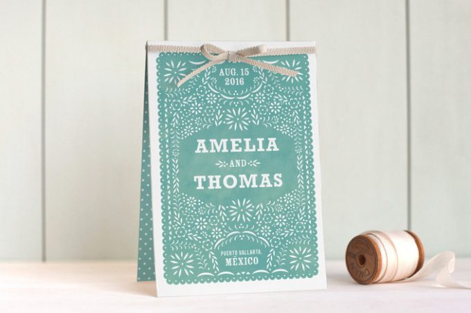 50 Most Unique Programs for Weddings (PHOTOS) | Emmaline Bride